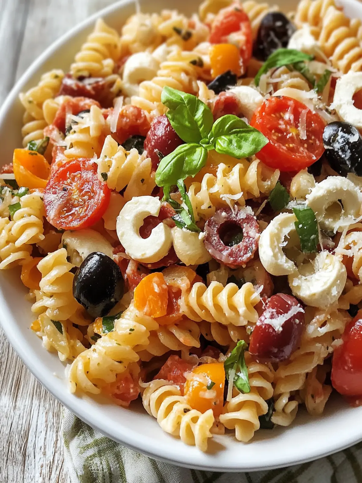 Irresistible Pizza Pasta Salad for Delicious Summer Fun