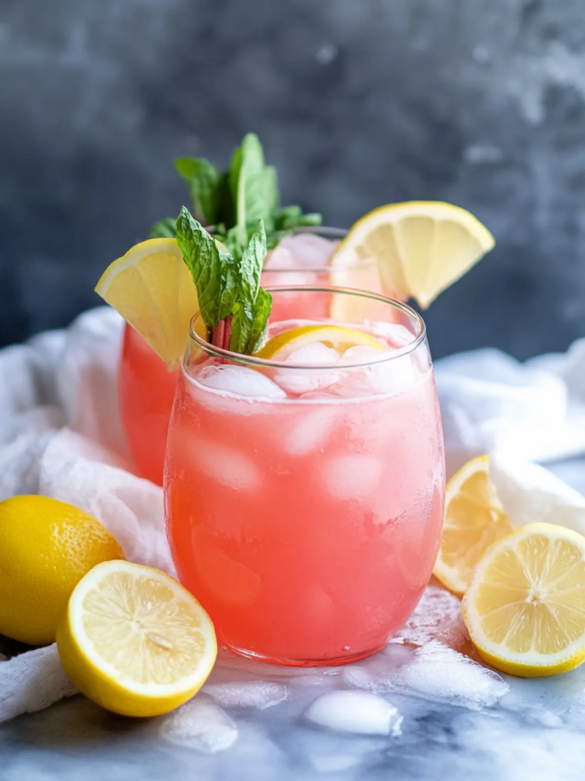 Delicious Rhubarb Lemonade: A Refreshing Summer Treat