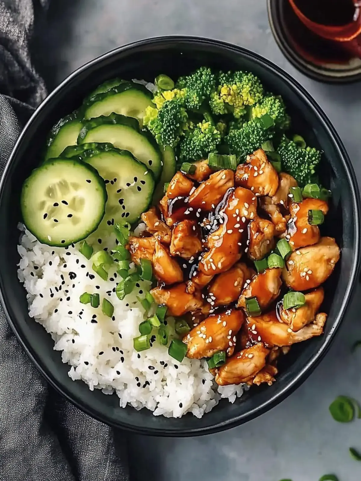 Quick and Irresistible Asian Teriyaki Chicken Bowl