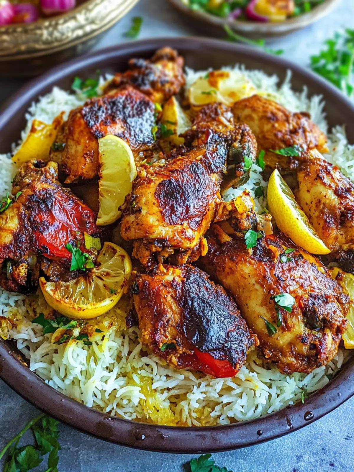 Delicious Arabic Chicken Mandi: A Family Favorite Dish