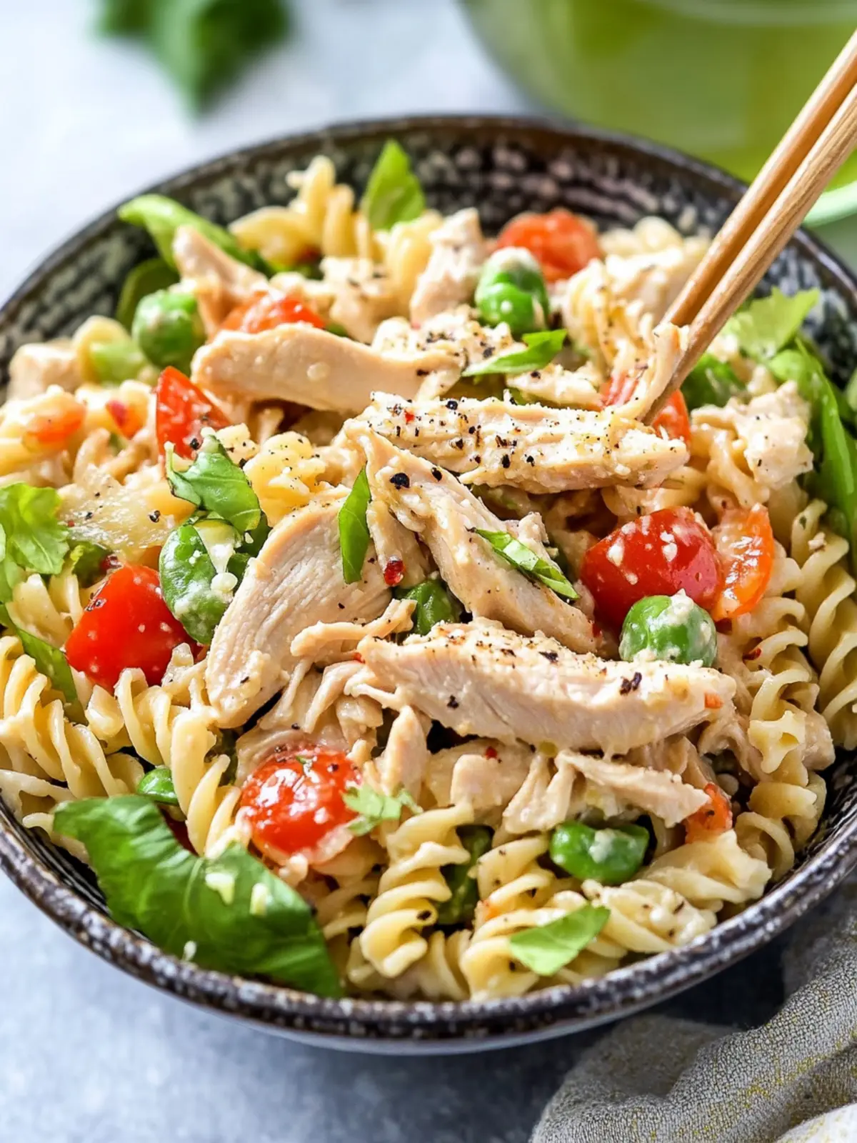 Ultimate Chinese Chicken Pasta Salad: A Delicious Delight