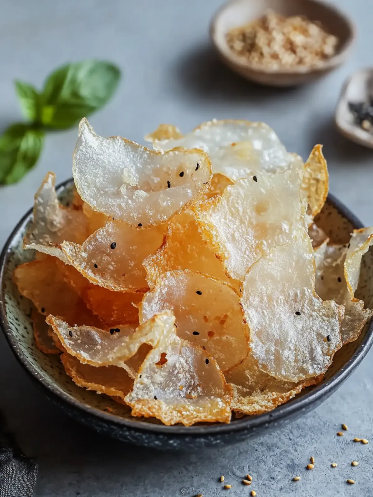 Air Fryer Rice Paper Chips: Irresistible Guilt-Free Snack