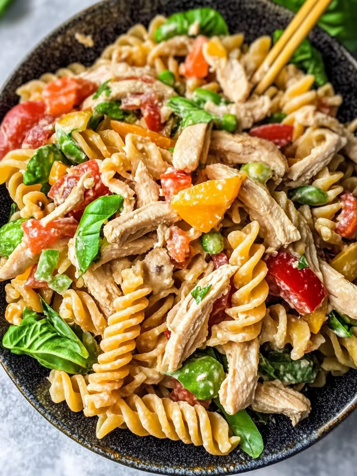 Ultimate Chinese Chicken Pasta Salad: A Delicious Delight
