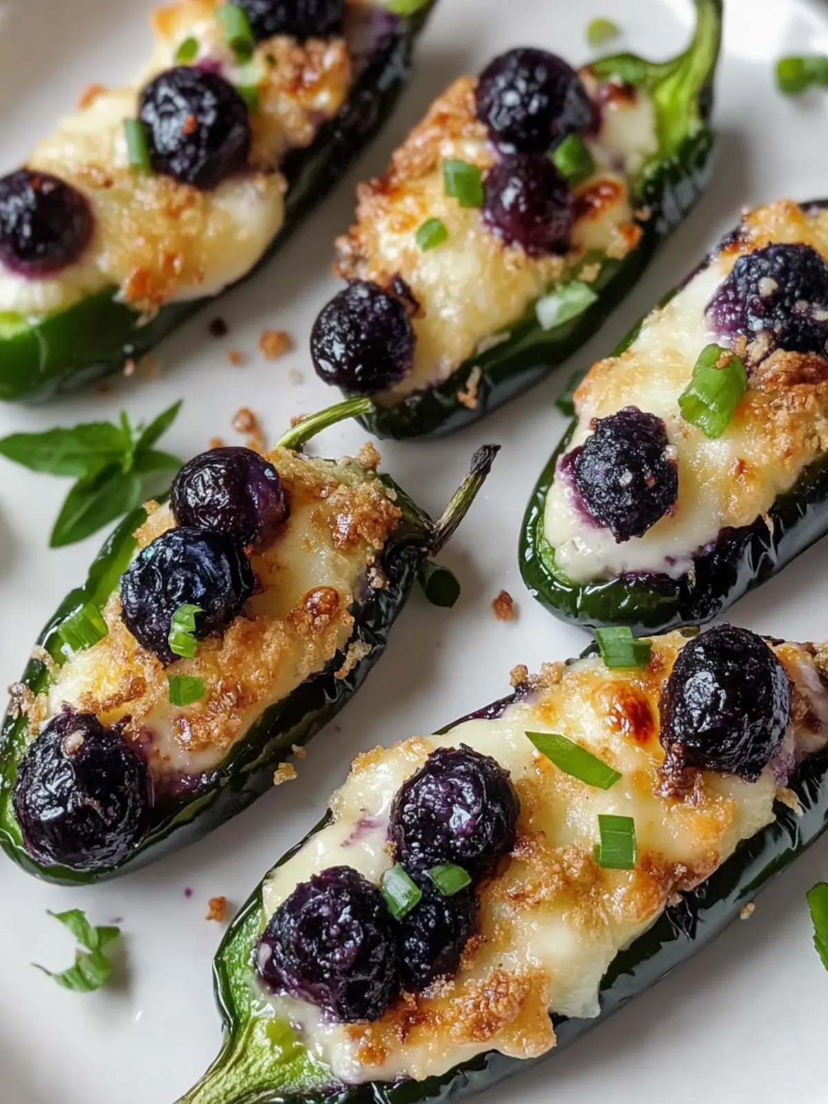 Irresistible Blueberry Brie Jalapeño Poppers to Wow Your Guests