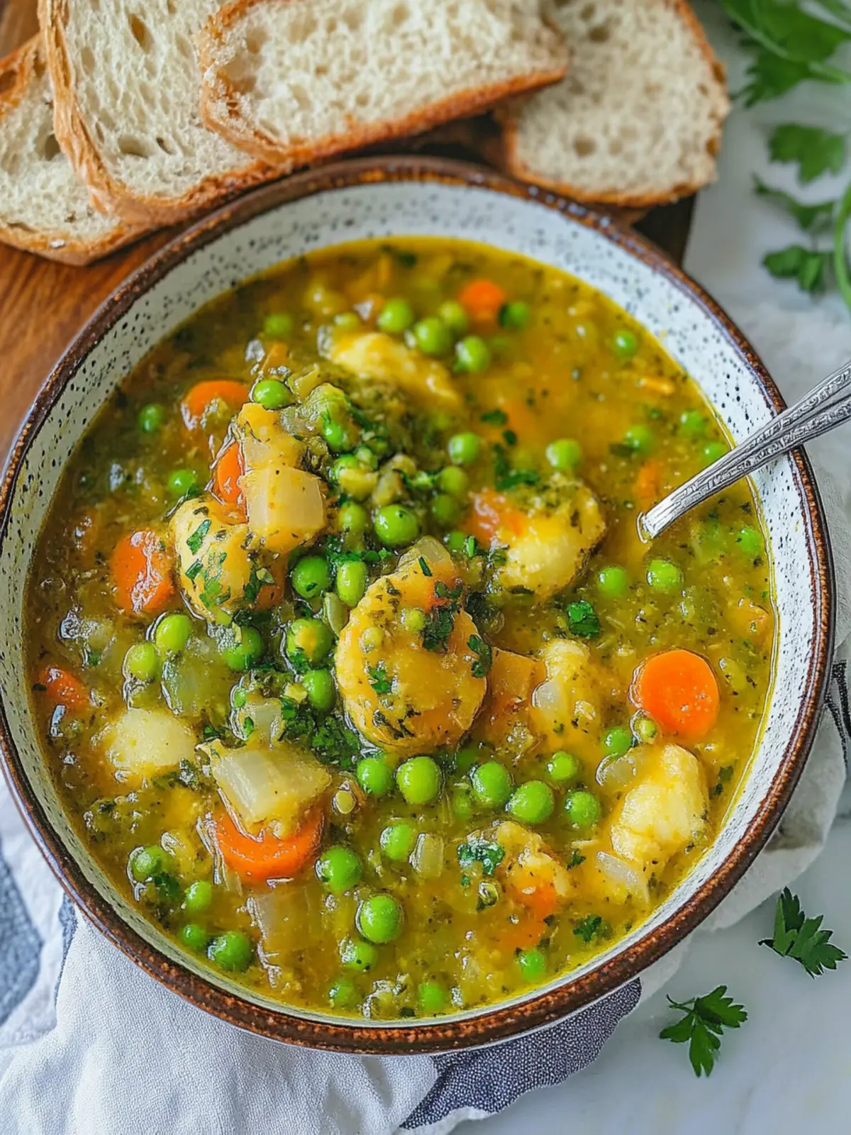 Delicious Romanian Green Pea Stew: Comfort in Every Bite