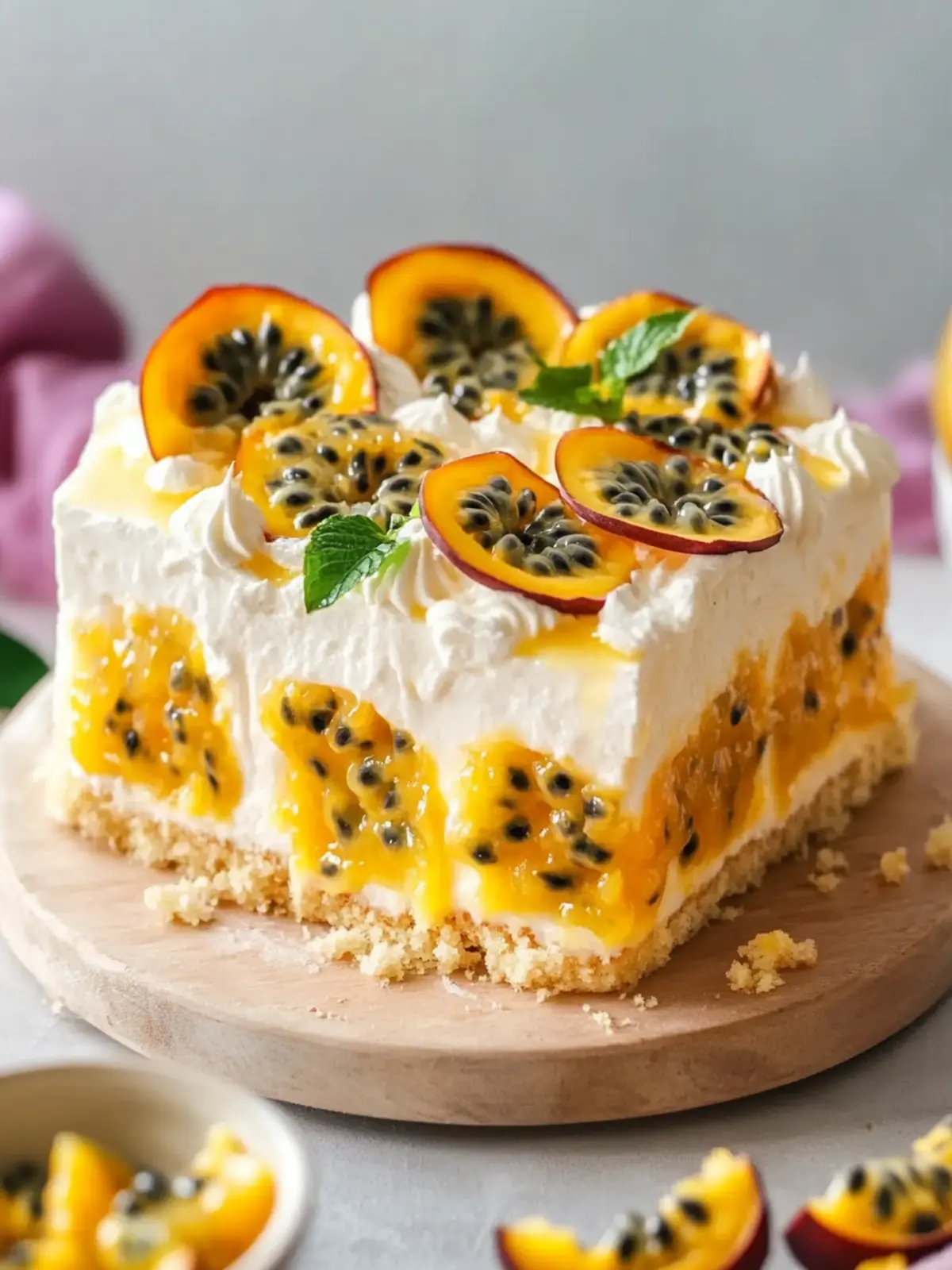 Irresistible Easy Passion Fruit Poke Cake for Summer Festivities