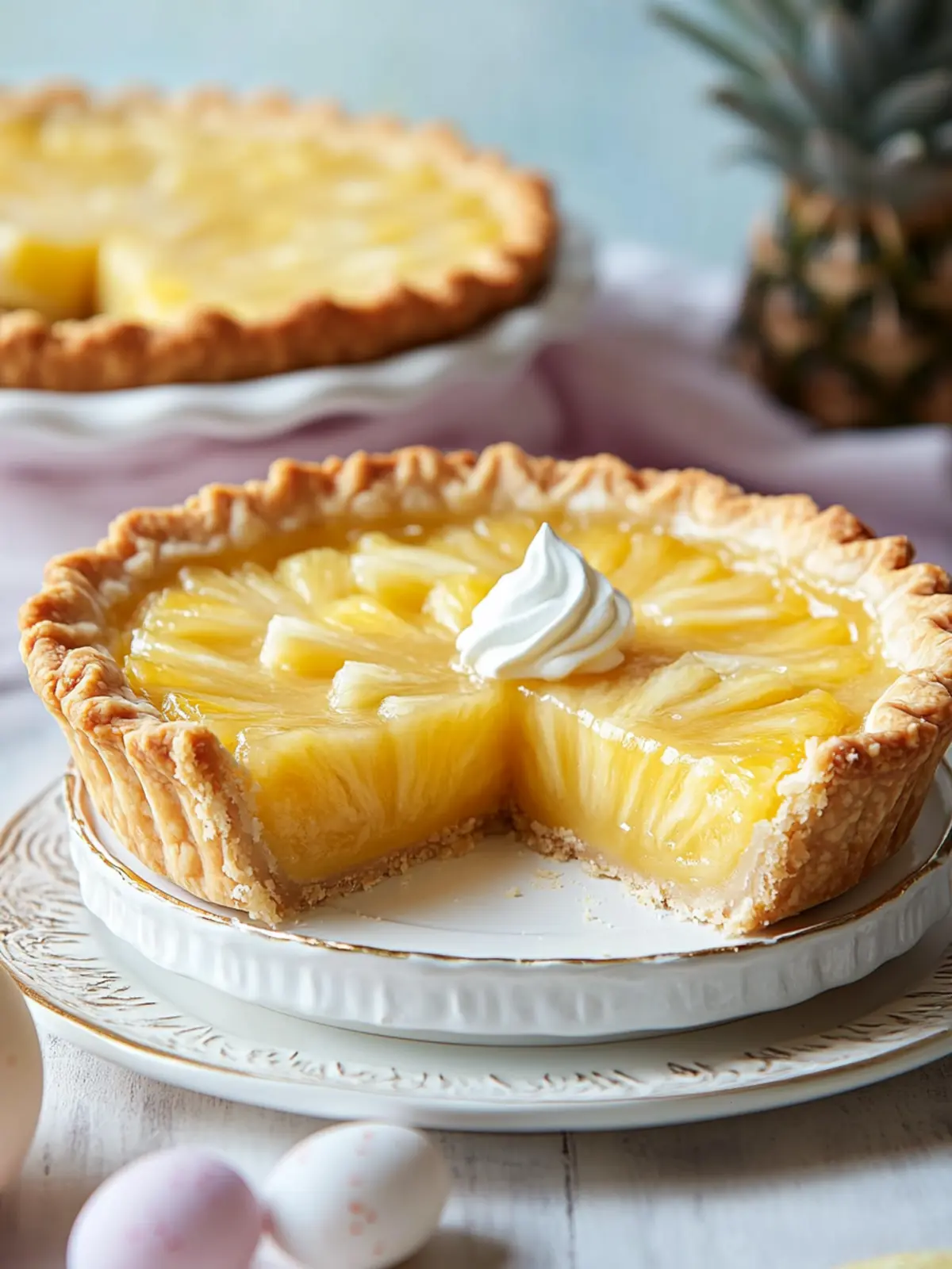 Ultimate Fluffy Easter Pineapple Pie for a Delicious Twist