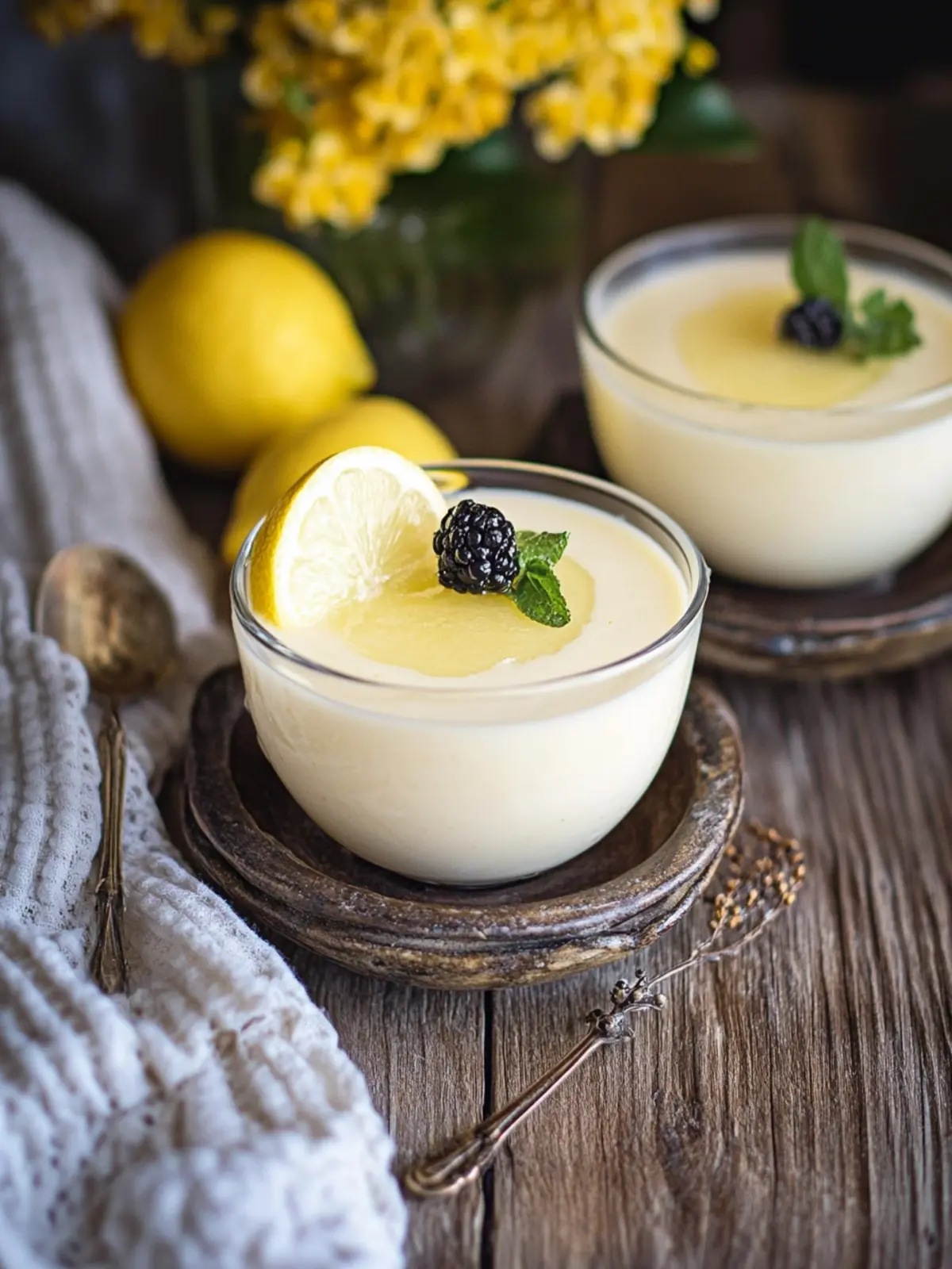 Easy 3-Ingredient Lemon Posset: Irresistibly Delicious Dessert