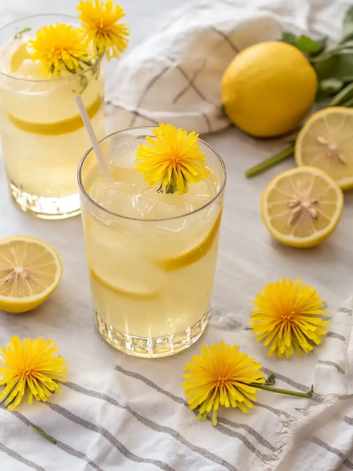 Ultimate Dandelion Lemonade: Refreshing & Detoxifying Delight