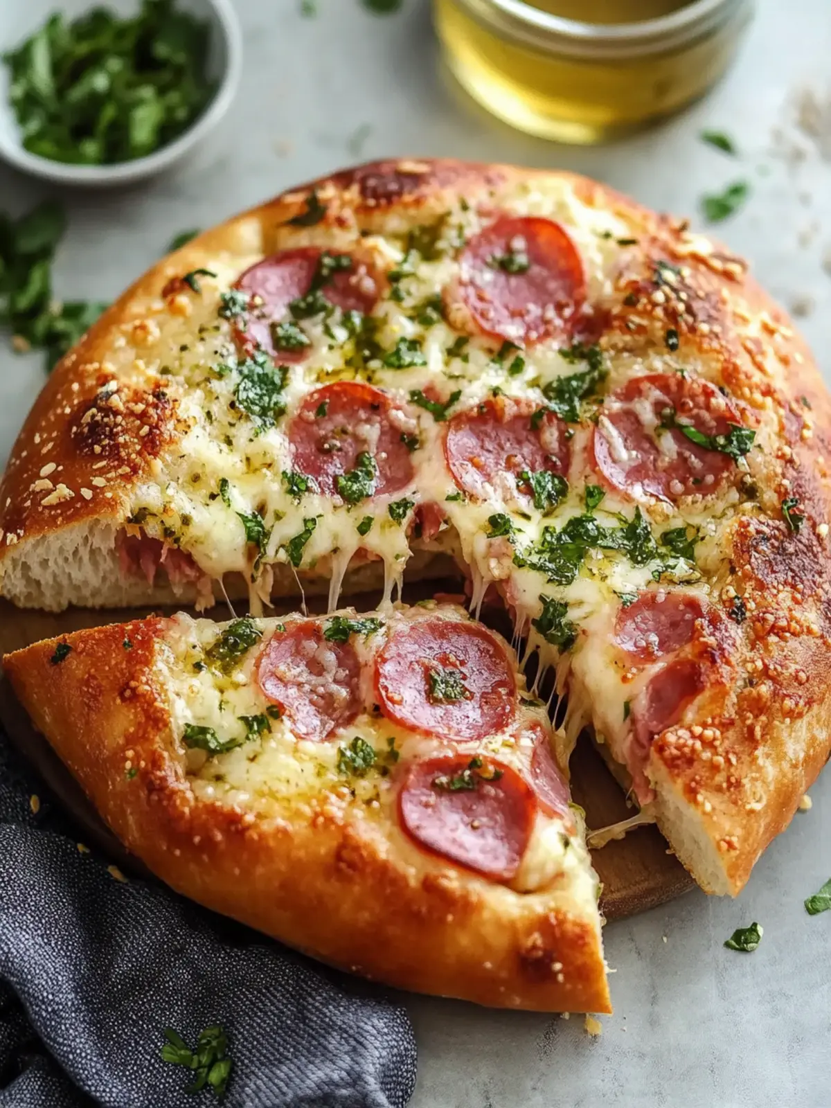 Irresistible Mortadella Focaccia Sandwich: A Delicious Escape