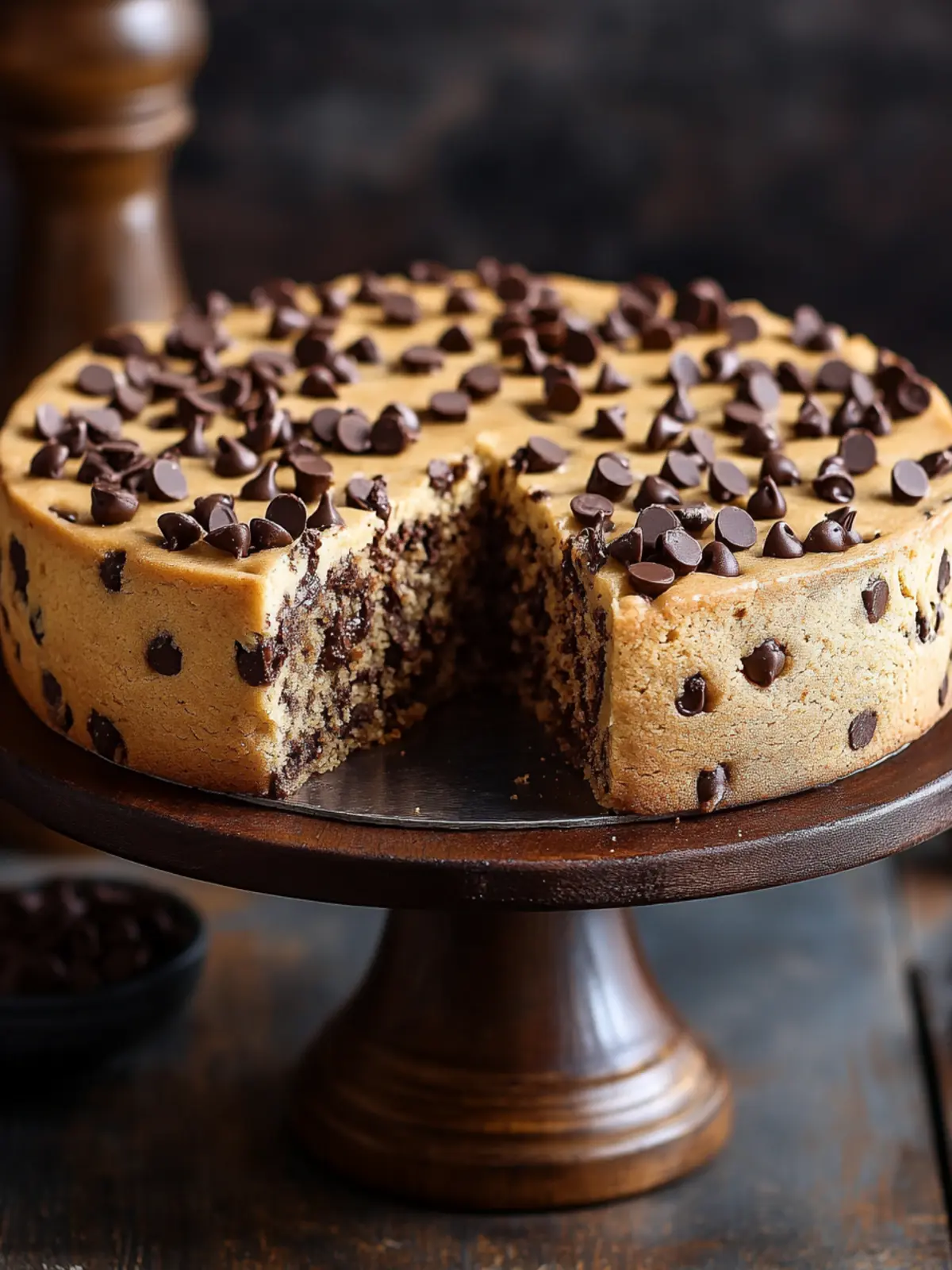 Irresistible Chocolate Chip Cookie Cake: A Delicious Delight
