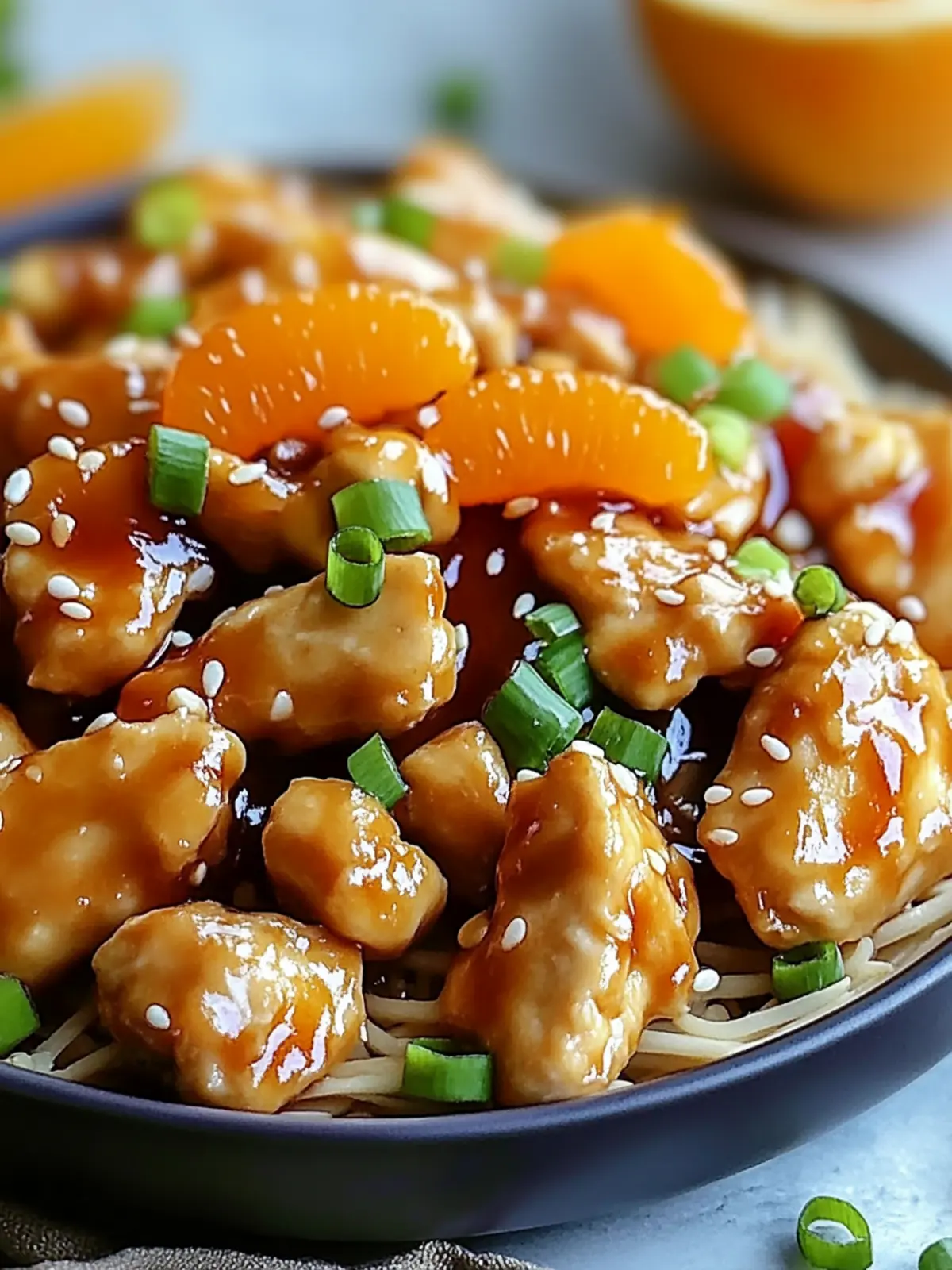 Irresistible Mandarin Orange Chicken: Delicious Family Meal