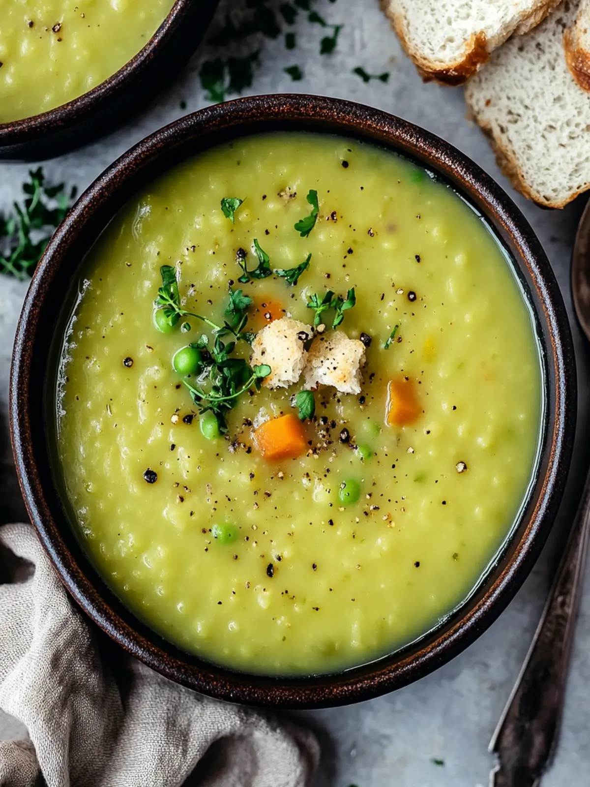 Hearty Split Pea Soup: The Ultimate Cozy Comfort Food