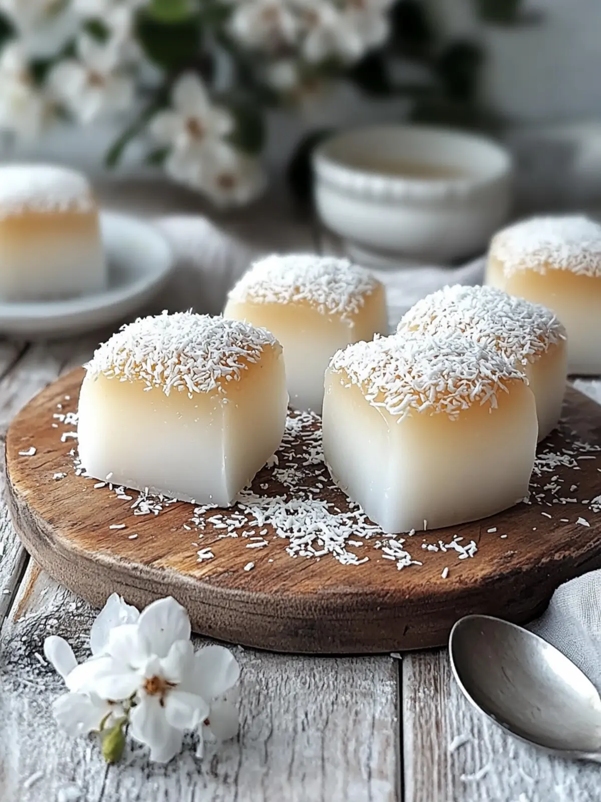 Irresistible Gluten-Free Coconut Mochi Cake That's Delicious